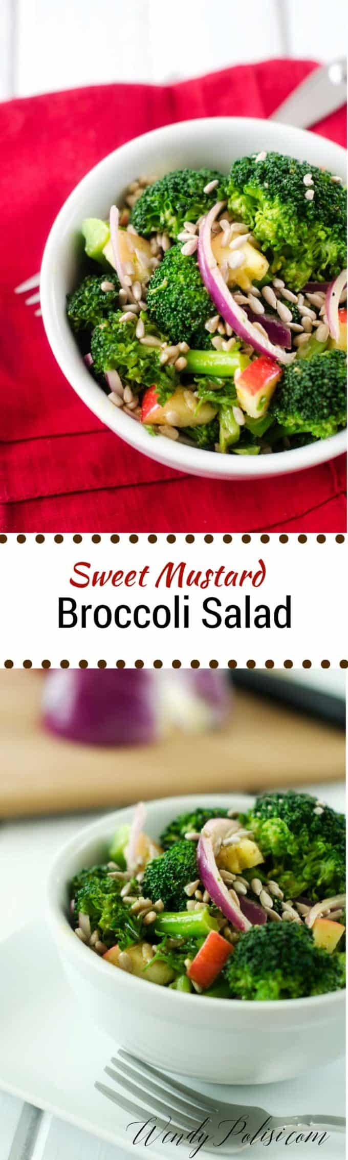 Sweet Mustard Broccoli Salad - Broccoli Salad Done Right!