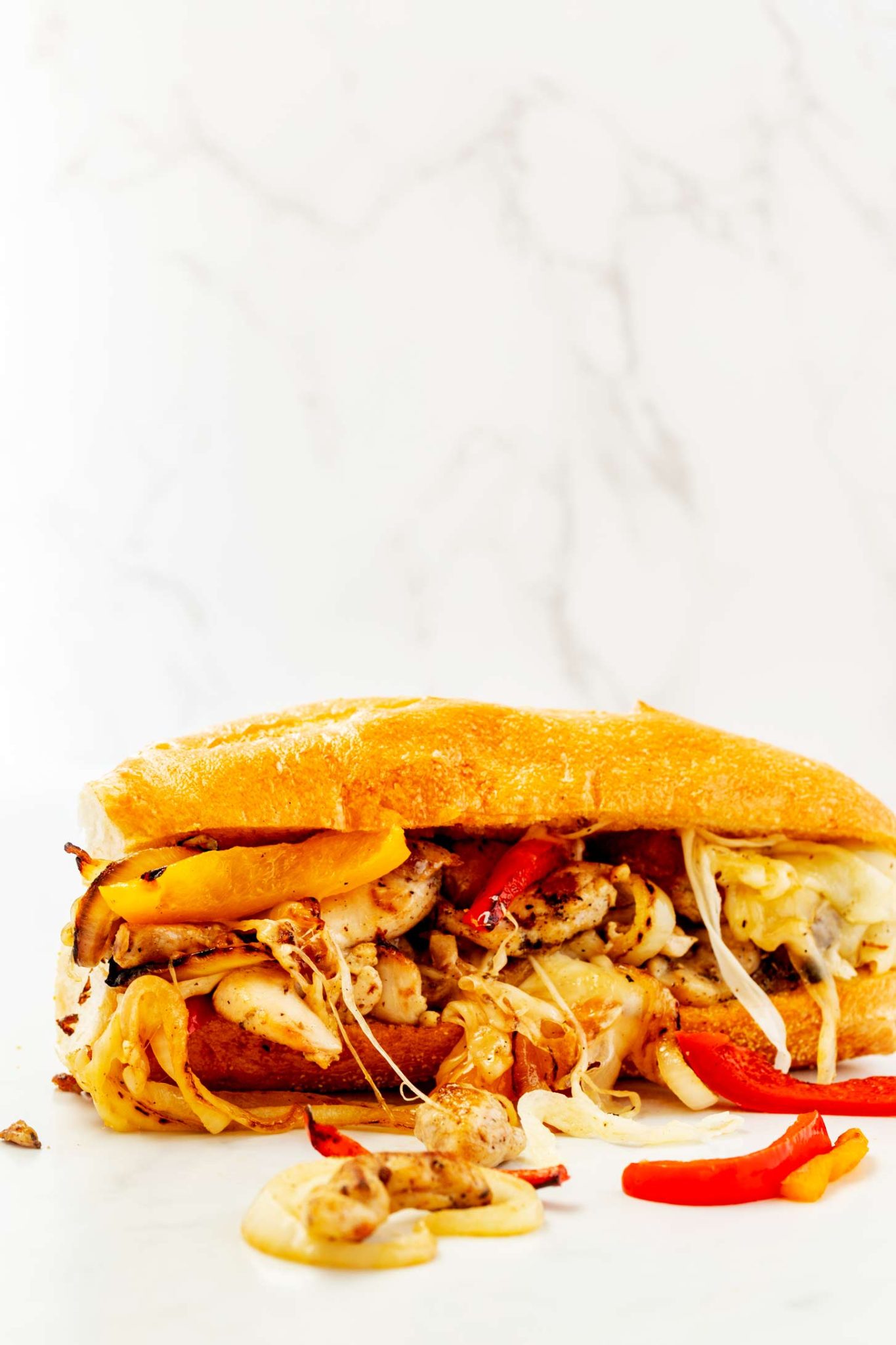 Chicken Philly Cheesesteak - Blackstone or Skillet