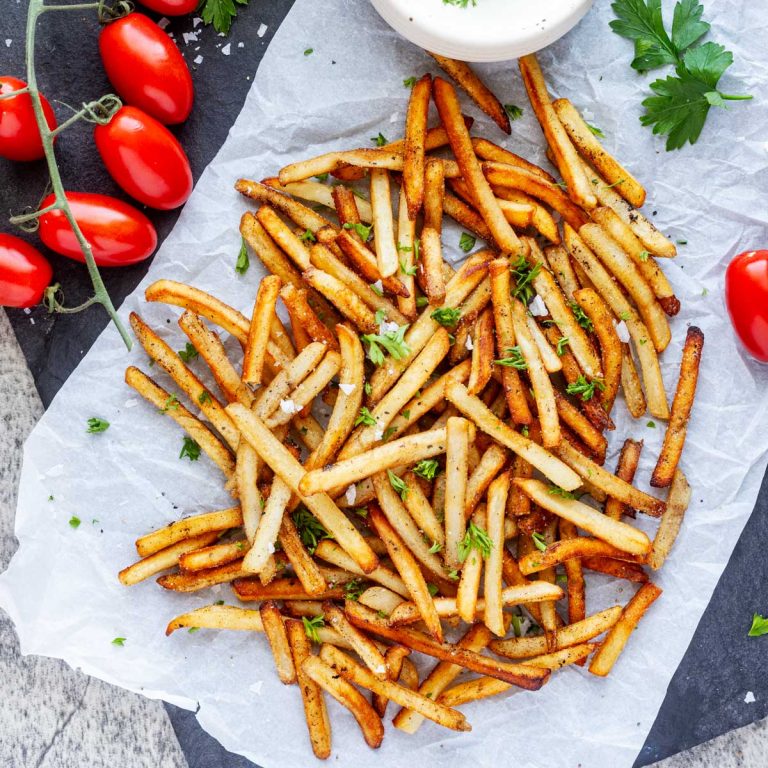Frozen French Fries on the Blackstone Griddle - Wendy Polisi