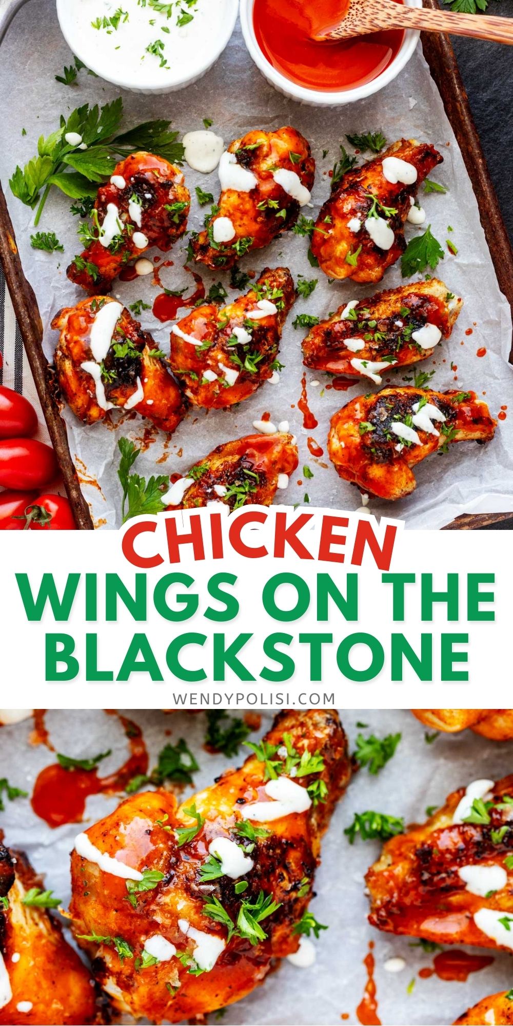 Blackstone Chicken Wings - Wendy Polisi