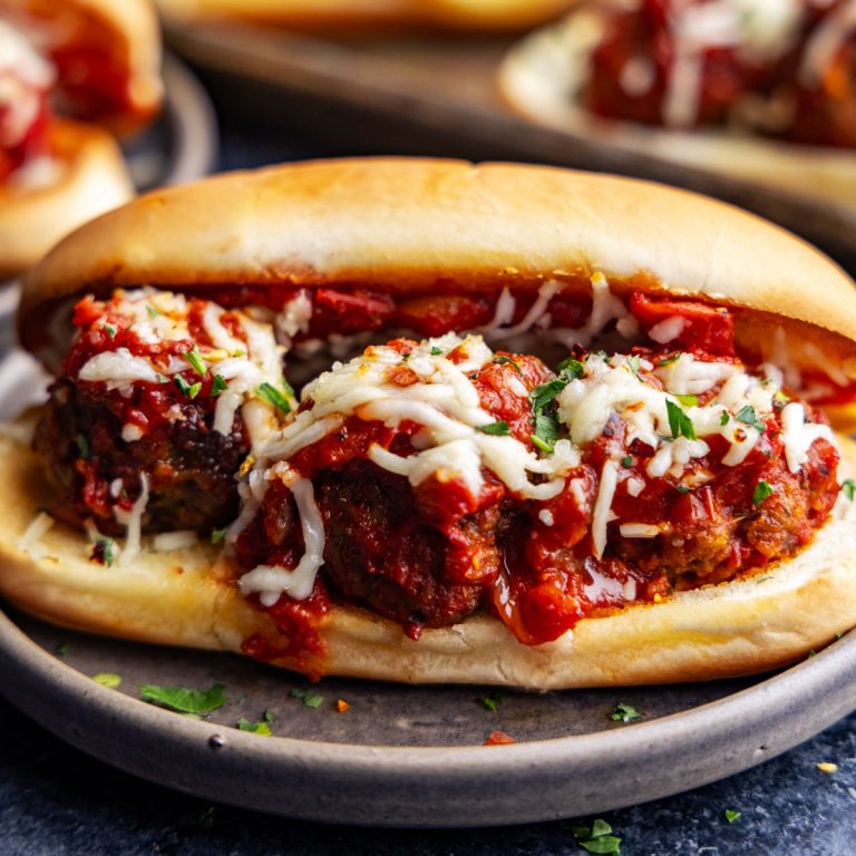 Meatball Sub Recipe with Homemade Meatballs - Wendy Polisi