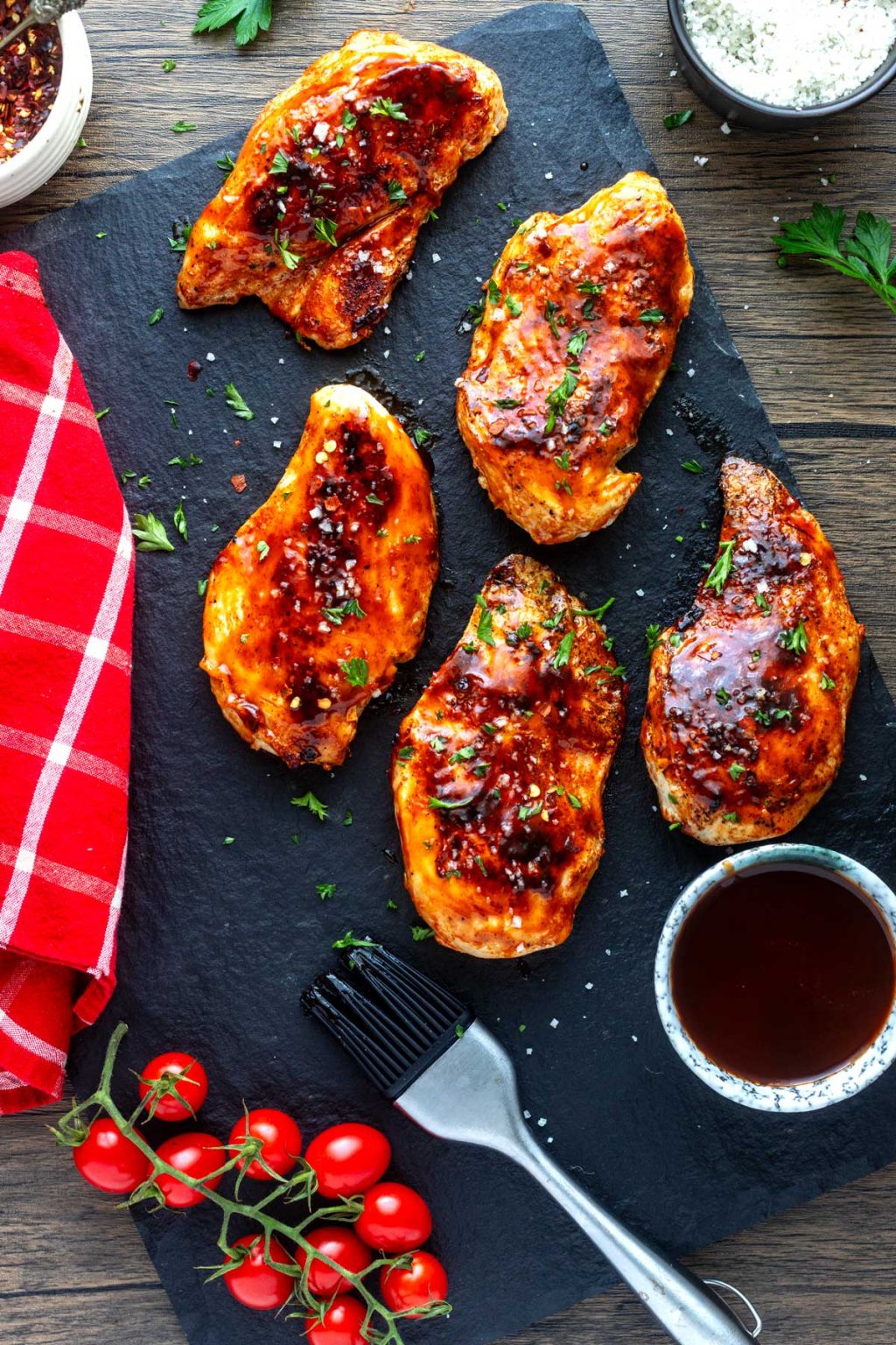 30-Minute Blackstone BBQ Chicken - Wendy Polisi