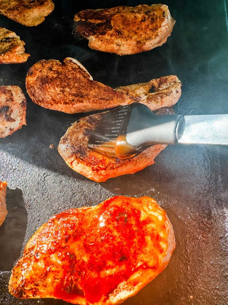30-Minute Blackstone BBQ Chicken - Wendy Polisi