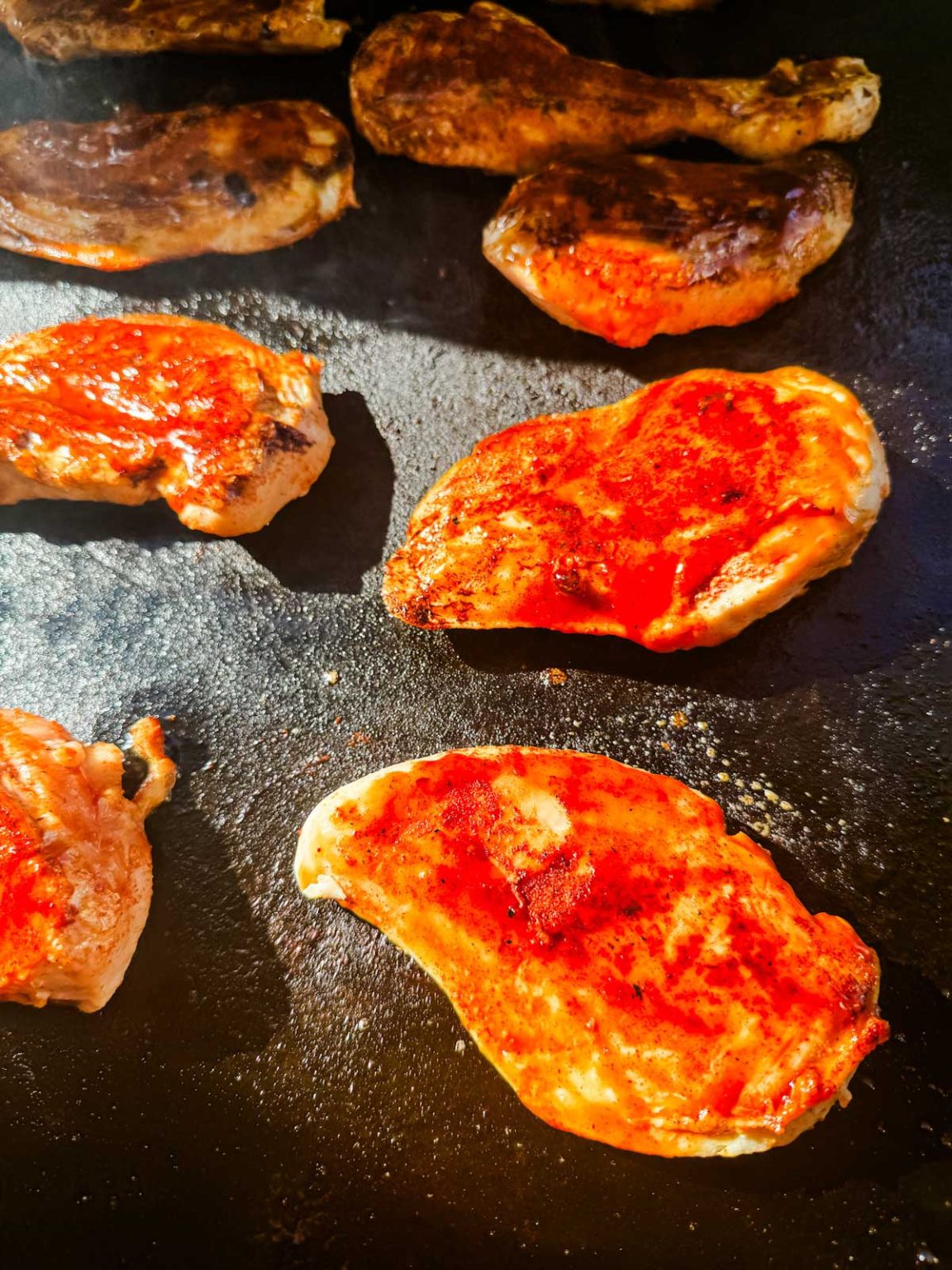 30-Minute Blackstone BBQ Chicken - Wendy Polisi