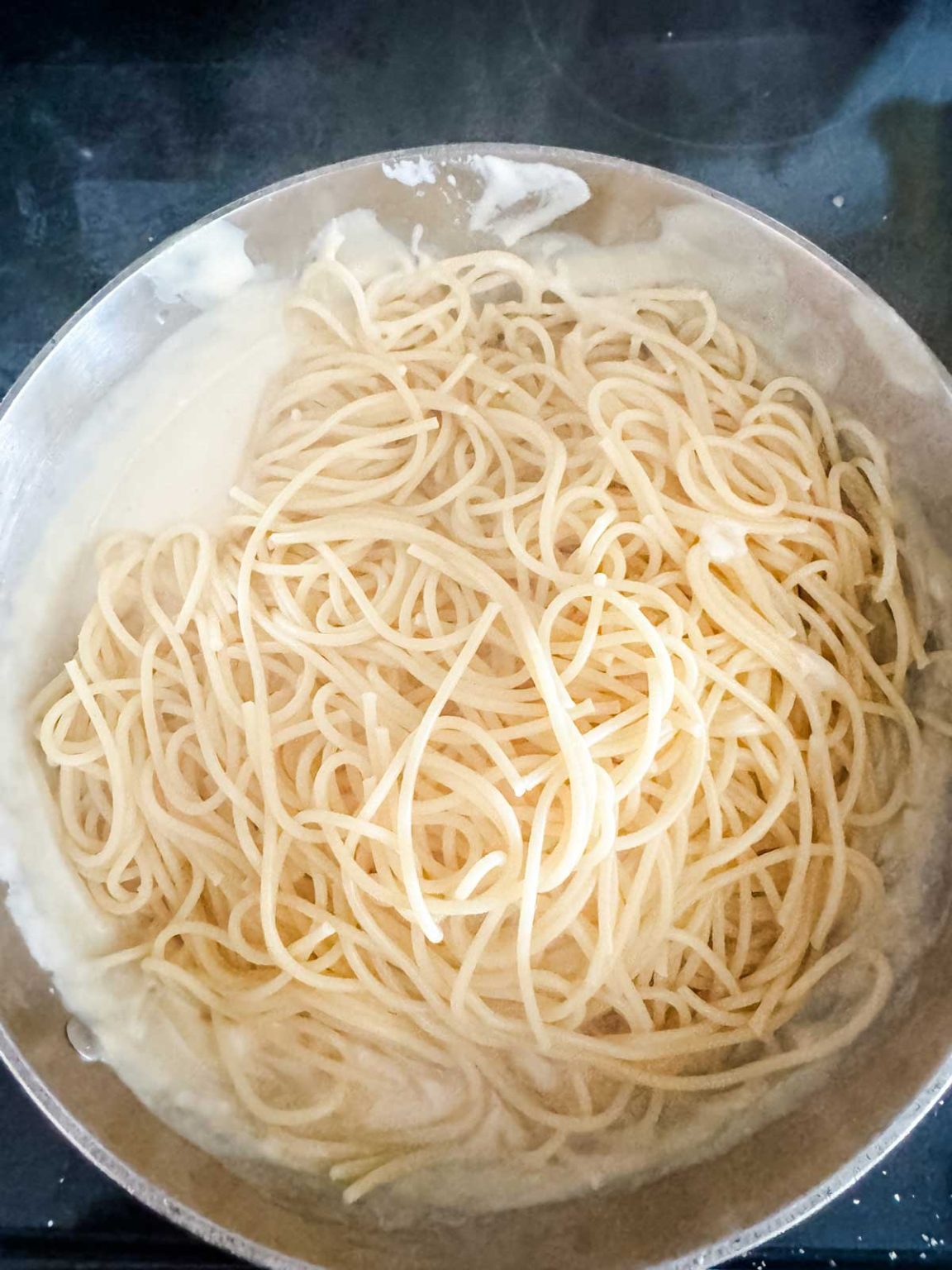 3-Cheese Spaghetti Recipe - Wendy Polisi
