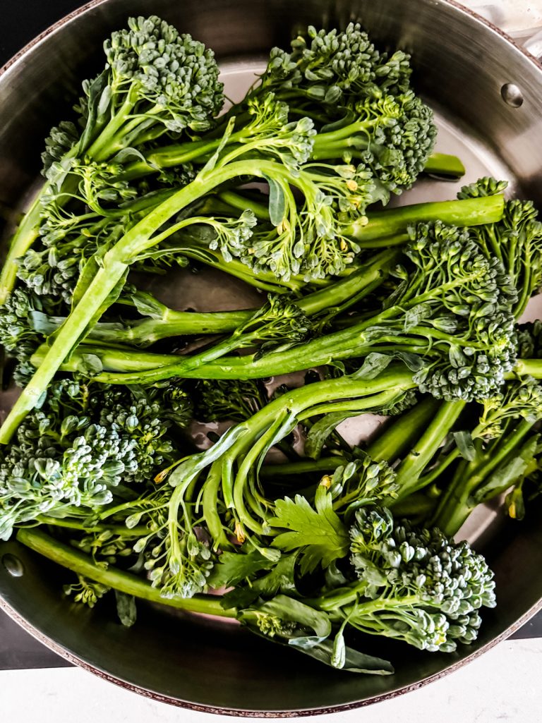 20 Minute Sautéed Broccolini Recipe with Parmesan - Wendy Polisi
