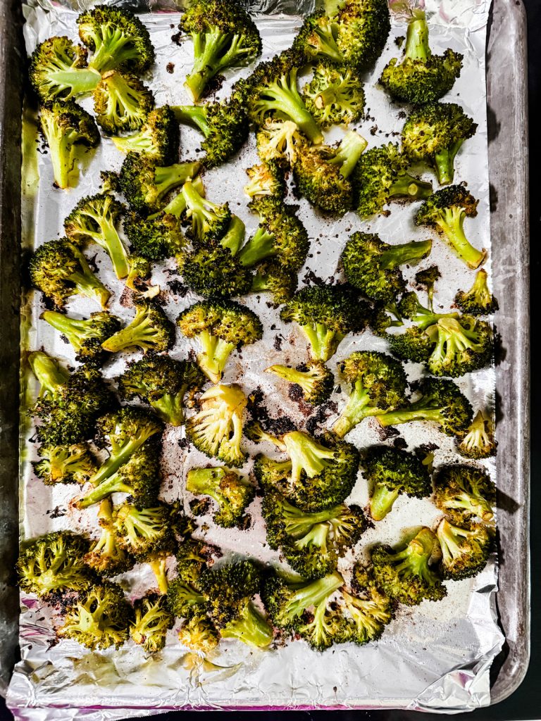 Sheet Pan Broccoli - Wendy Polisi