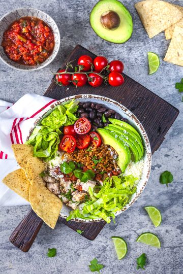 Mexican Rice Bowl - Wendy Polisi